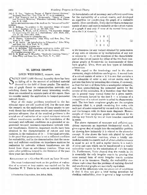Vi Linear Graphs Ieee Journals And Magazine Ieee Xplore