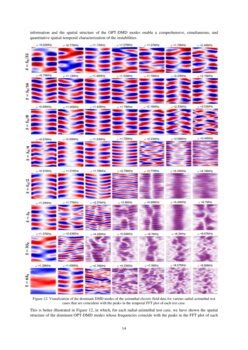 Dynamic Mode Decomposition For Data Driven Analysis And Reduced Order Modelling Of ExB Plasmas