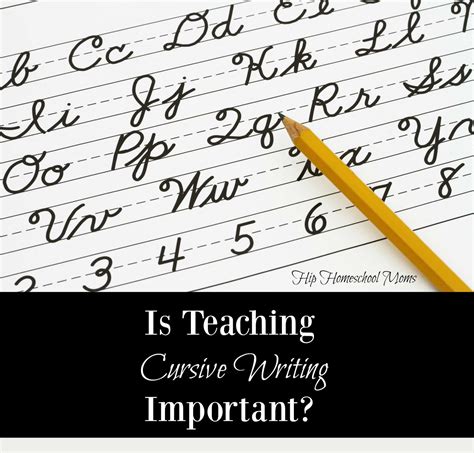 Is Teaching Cursive Writing Important Hip Homebabe Moms