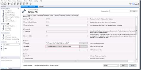 Relocate Or Move MySQL On Windows Data Files To Another Drive Using MySQL Workbench GUNNALAG