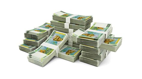 지부티 프랑 지폐 더미 지폐 묶음의 3d 렌더링 0명에 대한 스톡 사진 및 기타 이미지 0명 Number 1000 가나 Istock