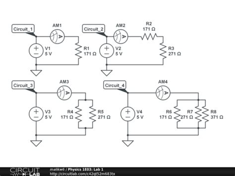 Physics E Lab CircuitLab