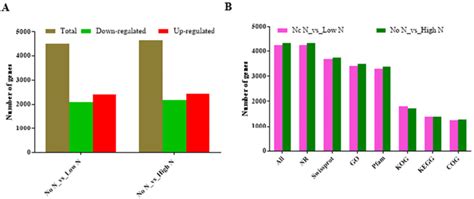 Differentially Expressed Genes A And Their Functional Annotations To