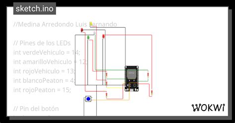 Trabajo 2 R2 Wokwi Esp32 Stm32 Arduino Simulator