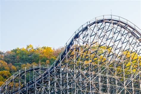 실루엣 롤러 코스터 무료 사진