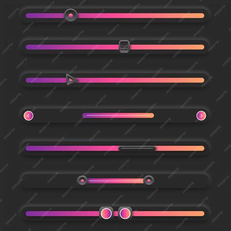 Elementos De Interface De Usuário Do Sistema De Arrastar E Soltar De Vetor Neumórfico Ilustração