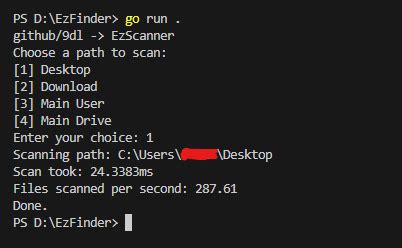 GitHub 9dl EzScanner Swiftly Scan Directories Detect Security
