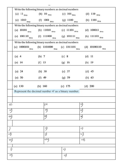 2 Binary Numbers Tute 2021 Pdf