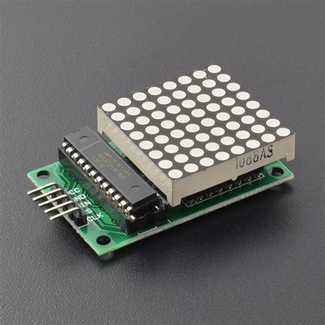 Max7219 Max7219ewg Dot Matrix Module Mcu Control Rees52