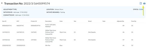 Inventory Adjustment Help Center