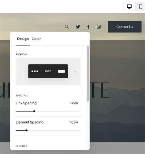 Customize Your Squarespace 7 1 Site Header With The New Editor
