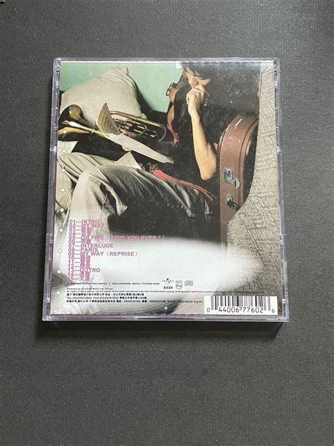 張敬軒 My Way 台灣版 Cd 附側紙 紙盒 宣傳用 非賣品 斷點 興趣及遊戲 音樂、樂器 And 配件 音樂與媒體 Cd 及 Dvd Carousell