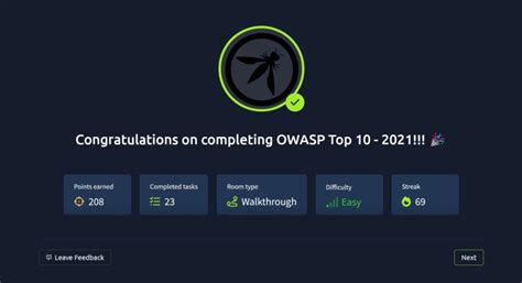cybersecurity tryhackme owasp websecurity learning applicationsecurity jesse p