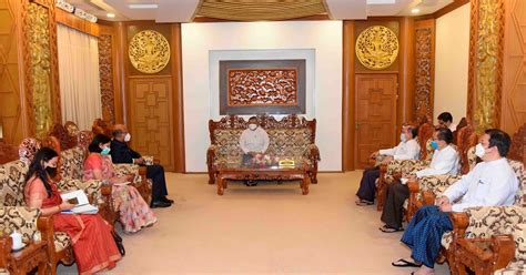 ပြည်ထောင်စုဝန်ကြီး ဦးဝဏ္ဏမောင်လွင် မြန်မာနိုင်ငံဆိုင်ရာ အိန္ဒိယသံအမတ်က