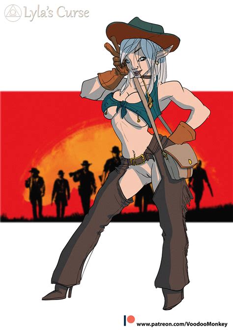 Lyla Cowgirl By Voodoomonkey Hentai Foundry