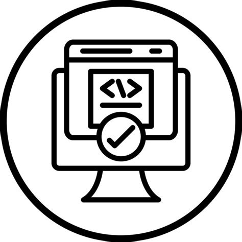 Premium Vector Vector Design Code Correction Icon Style