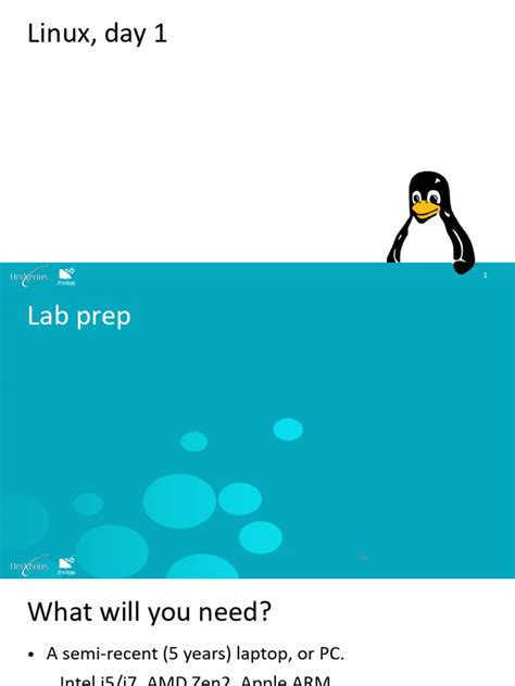 001 Introduction And Installation Pdf Linux Computer Hardware
