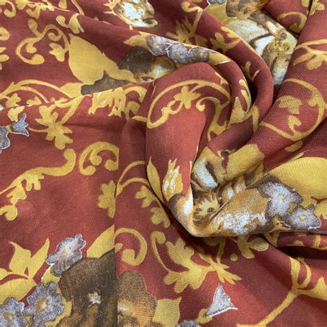 ΖΩΡΖΕΤΑ ΜΕ ΚΑΦΕ ΑΝΘΗ ΚΑΙ ΧΡΥΣΑ ΦΥΛΛΑ ΣΕ ΚΕΧΡΙΜΠΑΡΕΝΙΑ ΒΑΣΗ