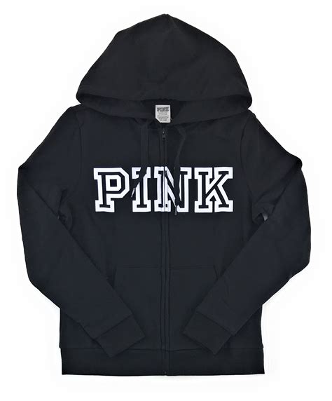 Victorias Secret Pink Perfect Zip Hoodie Slim Fit Lightweight