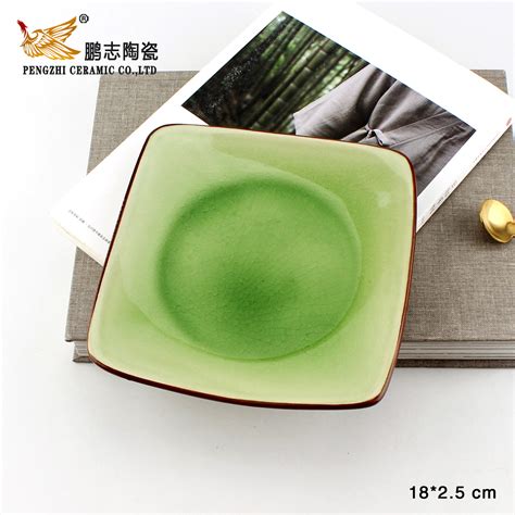 厂家批发正方形陶瓷盘骨碟西餐牛排盘炒菜盘鱼盘糕点心小吃沙拉盘 阿里巴巴