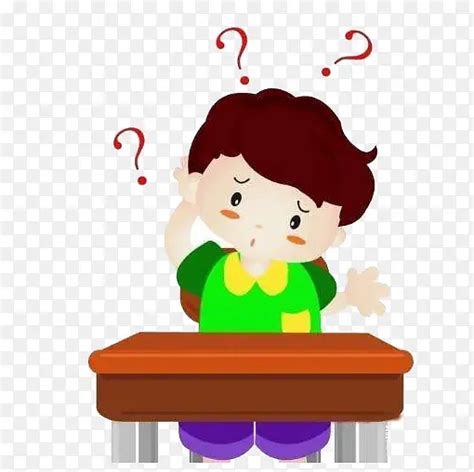 问号男孩小学生PNG图片素材下载 图片编号yrrmlwdy 免抠素材网