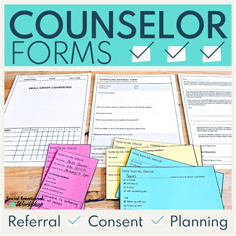 Elementary School Counselor Forms