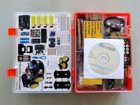 Mitov Software Just Received A New Beautiful Smart Car Arduino Robot Kit Version 30 From