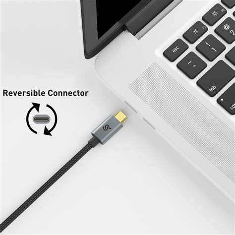 Summit Series USB C To VGA Female Adapter Cable Compatible Thunderbolt PrimeCables