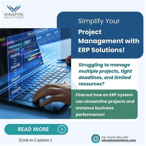 Winspire Solutions On Linkedin Erp Projectmanagement Businesssolutions Streamlineprocesses…