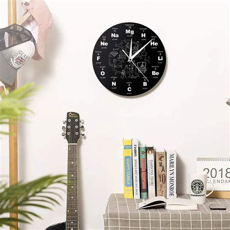 The Geeky Days Periodic Table Of Elements Wall Art Chemical Symbols