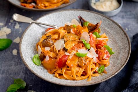 Roasted Vegetable Pasta Nickys Kitchen Sanctuary