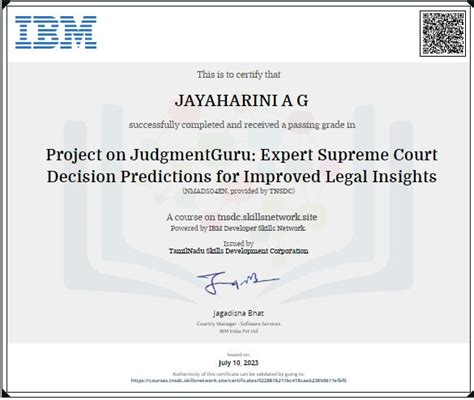 Jayaharini Ganesh On Linkedin Happy To Inform That I Have Completed