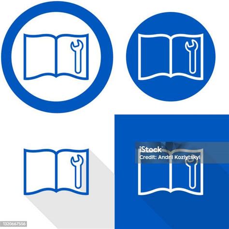 수동 수리 책 기호 사용하기 전에 읽으십시오 사용 설명서 책자 필수 기호 참조 강박에 대한 스톡 벡터 아트 및 기타 이미지 강박 개념 경고 기호 Istock