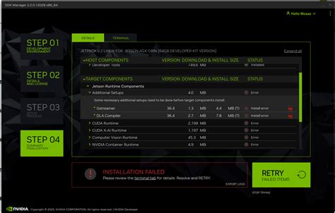 Jetson Runtime Components Jetson Agx Orin Nvidia Developer Forums