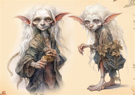18 House Elf Png Brownie Dobbie Fantasy Fairy Folklore Nature