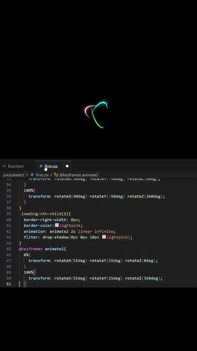Amazing Website Preloader Html Css Shorts Youtube