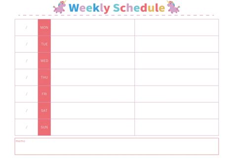 スケジュール表（予定）の無料テンプレートをダウンロード Excel・word・pdf