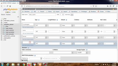 Tutorial Membuat Database Menggunakan Phpmyadmin Youtube