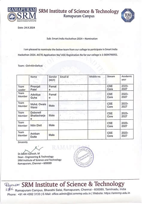 Prranjali Patel On Linkedin Smartindiahackathon2024 Ctrlaltdefeat
