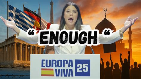 Afroditi Latinopoulou “enough Is Enough” — Speech At Europa Viva 25