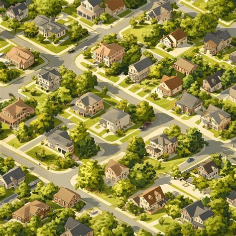 Visualization Of Land Zoning And Permitted Uses For Different Types Of Properties Premium Ai