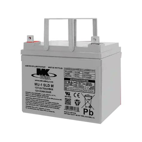 Mk Es33 12 Battery 12v 35ah Sealed Agm