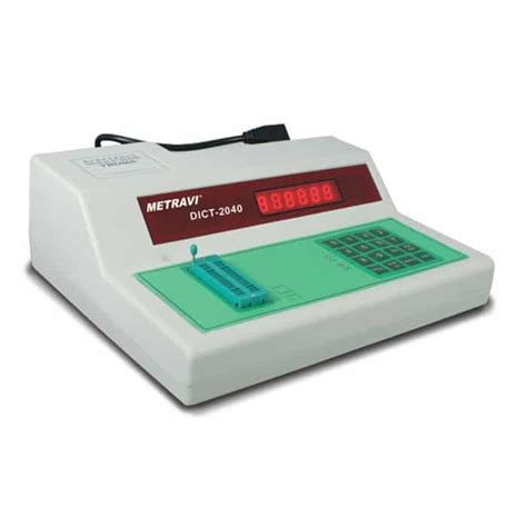 Dict 2040 Digital Ic Tester Metravi Instruments