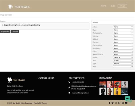 Create An Ai Art Generation Saas Website By Nurshakil Fiverr