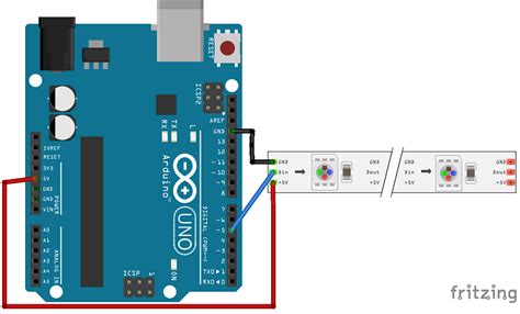 ArduinoПримерыГайд по использованию светодиодной ленты Ws2812b с
