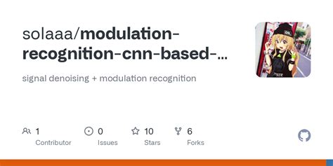 Github Solaaamodulation Recognition Cnn Based Version 2 Signal Denoising Modulation