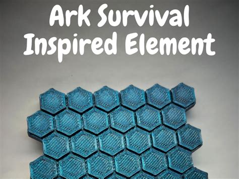 Ark Survival Ascended Inspired Element By Madriverprint Makerworld Download Free 3d Models
