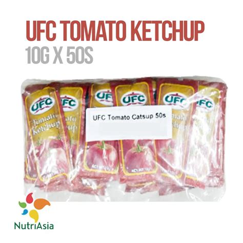 Ufc Tomato Ketchup 10g X 50s Negosyonow