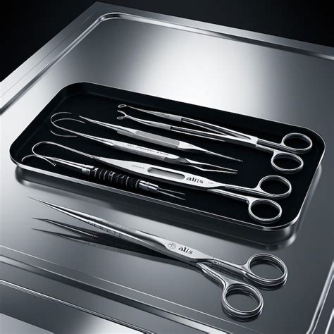 Surgical Instruments Premium Ai Generated Image