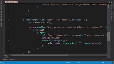 Aspnet 76 Datatables Discussion Points By Mosh Hamedani Youtube